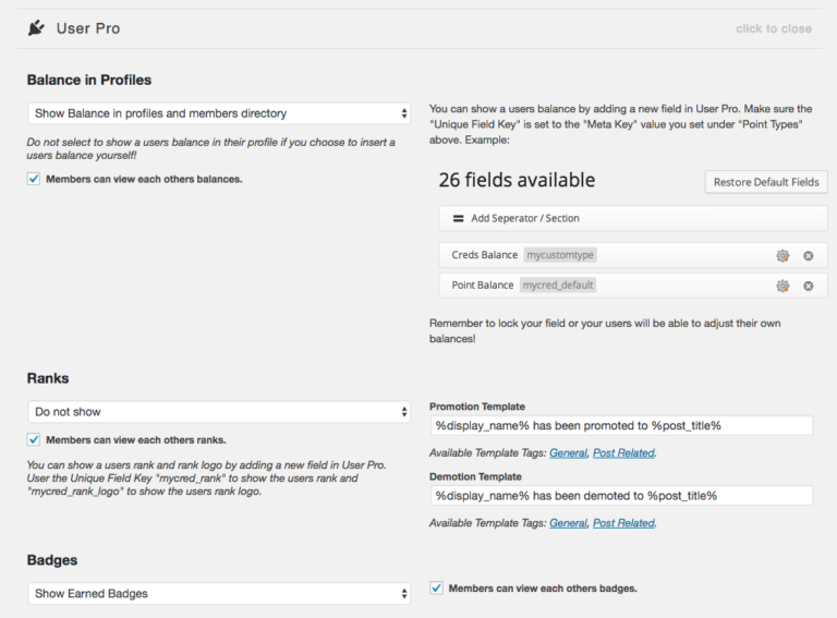 Installation - myCred Documentation | myCred Codex