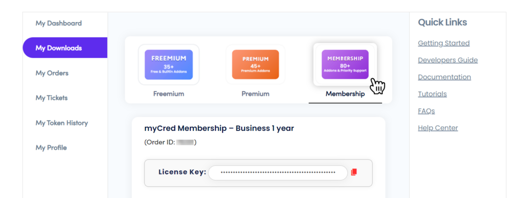 The myCred Store - myCred Documentation | myCred Codex