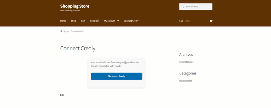 Connect Credly (User) - myCred Documentation | myCred Codex