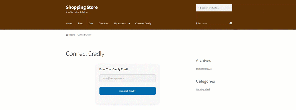 Connect Credly (User) - myCred Documentation | myCred Codex