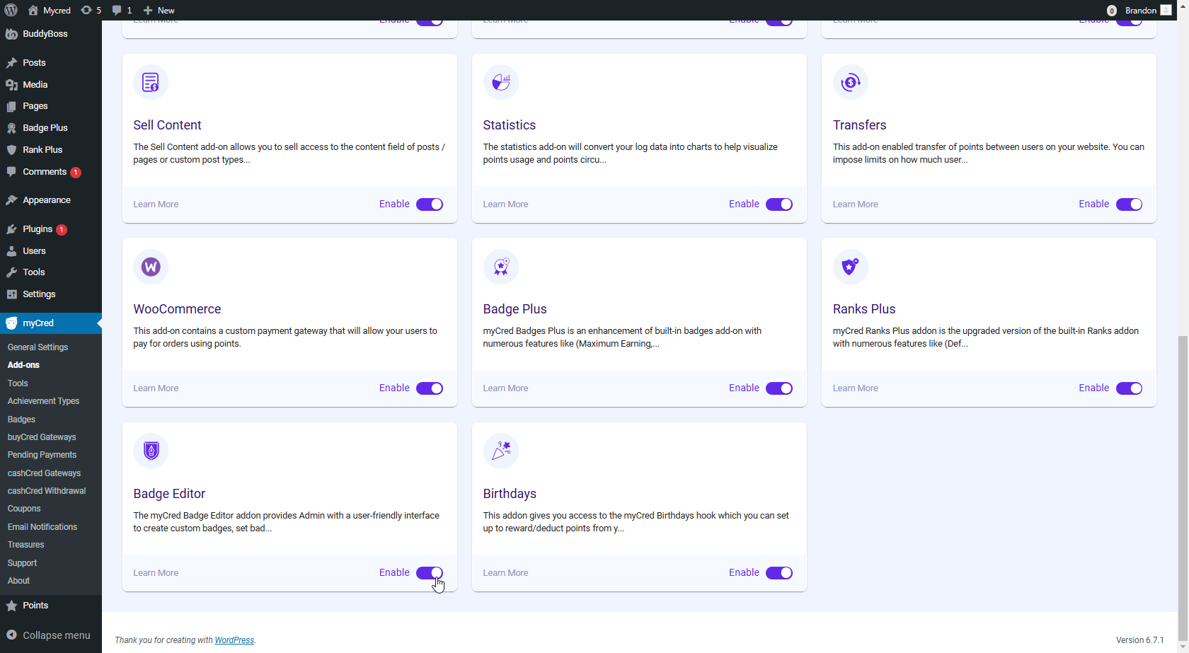 myCred Badge Editor - myCred Documentation | myCred Codex